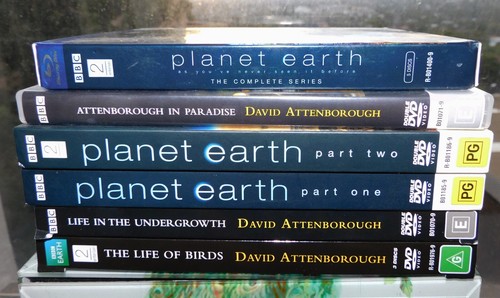 6 David Attenborough BBC Planet Earth Dvds Life of Birds,Life in the ...