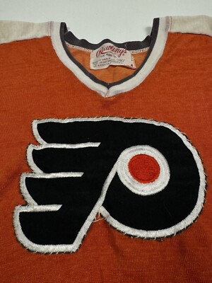 Vintage Rawlings Bernie Parent Philadelphia Flyers Jersey 1970s Youth Sz M | eBay