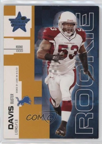 2007 Leaf Rookies & Stars Rookie Gold /349 Buster Davis #127 RC | eBay