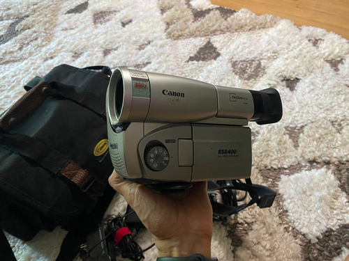 Canon ES8400V HI8 HI 8 8mm Video8 Camcorder VCR Player Video Transfer ...