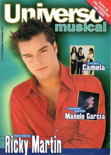 Ricky Martin =>Spanish Magazine Year 1999 / Magazine Spanish | eBay