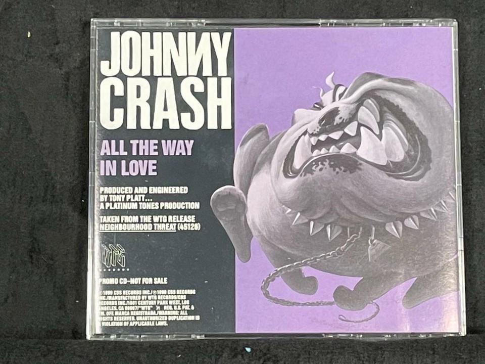 Johnny Crash All The Way In Love Radio Station Promo CD NAK-2112 Vick ...