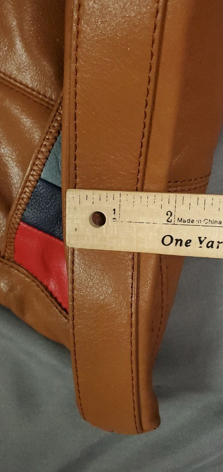 Vintage The Sak Leather Crossbody Iris Bag Sienna Colorblock Stripe ...