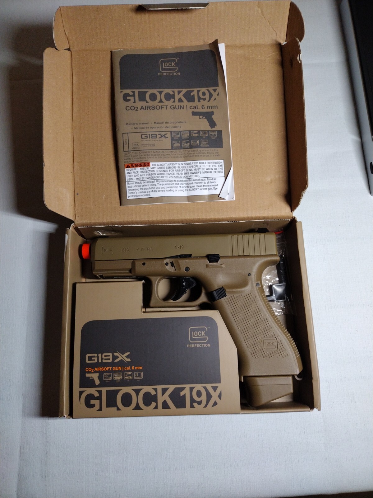 New Umarex Glock G19X Gas Blowback Airsoft | Grelly USA