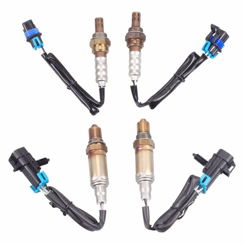Set(4) O2 Oxygen Sensors Up & Downstream For 06 07 Chevy Silverado 1500 ...