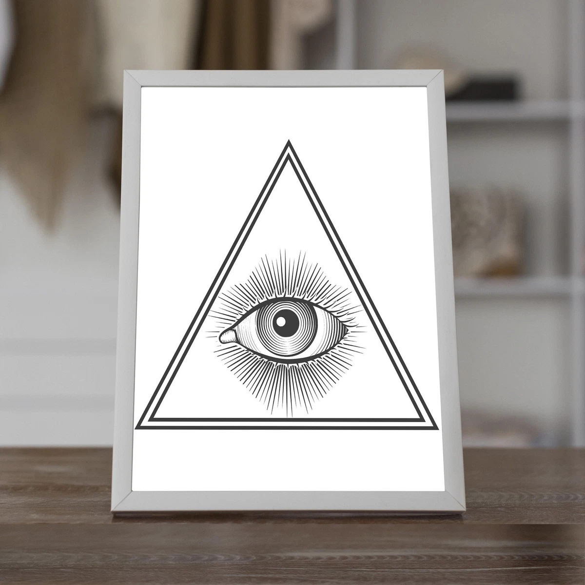 Pyramid Eye Art
