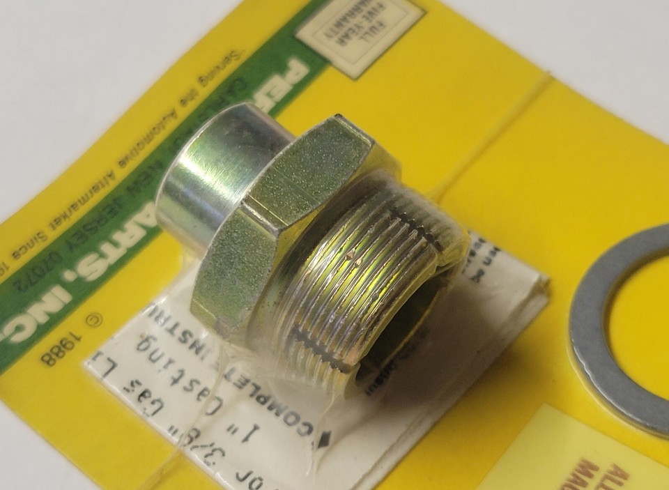 Self-Tapping 1" Carburetor Fuel Inlet Damaged Thread Bypass Fitting ⅜ ...