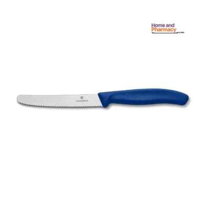 Victorinox Vegetable Blue Table Knife Genuine Swiss Cutlery | eBay UK