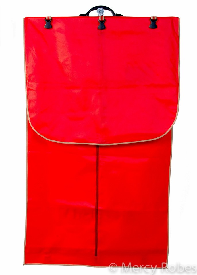 Apostle Vestment/Robe Carrying Bag, Red/Gold, 74 Inches Long, Clergy ...