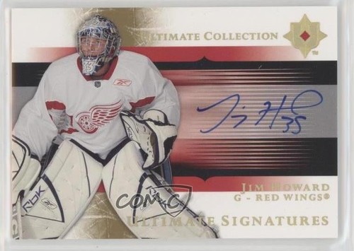 2005-06 Ultimate Collection Signatures Jimmy Howard Jim #US-JH Rookie ...