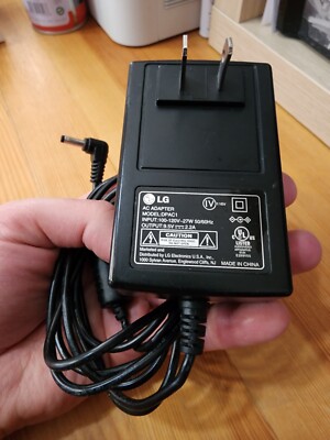 Genuine LG / Zenith DPAC1 AC Adapter Power Supply Charger | eBay