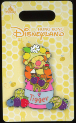 HKDL Hong Kong Honey Pot Fruits Winnie the Pooh Tigger Disney Pin | eBay