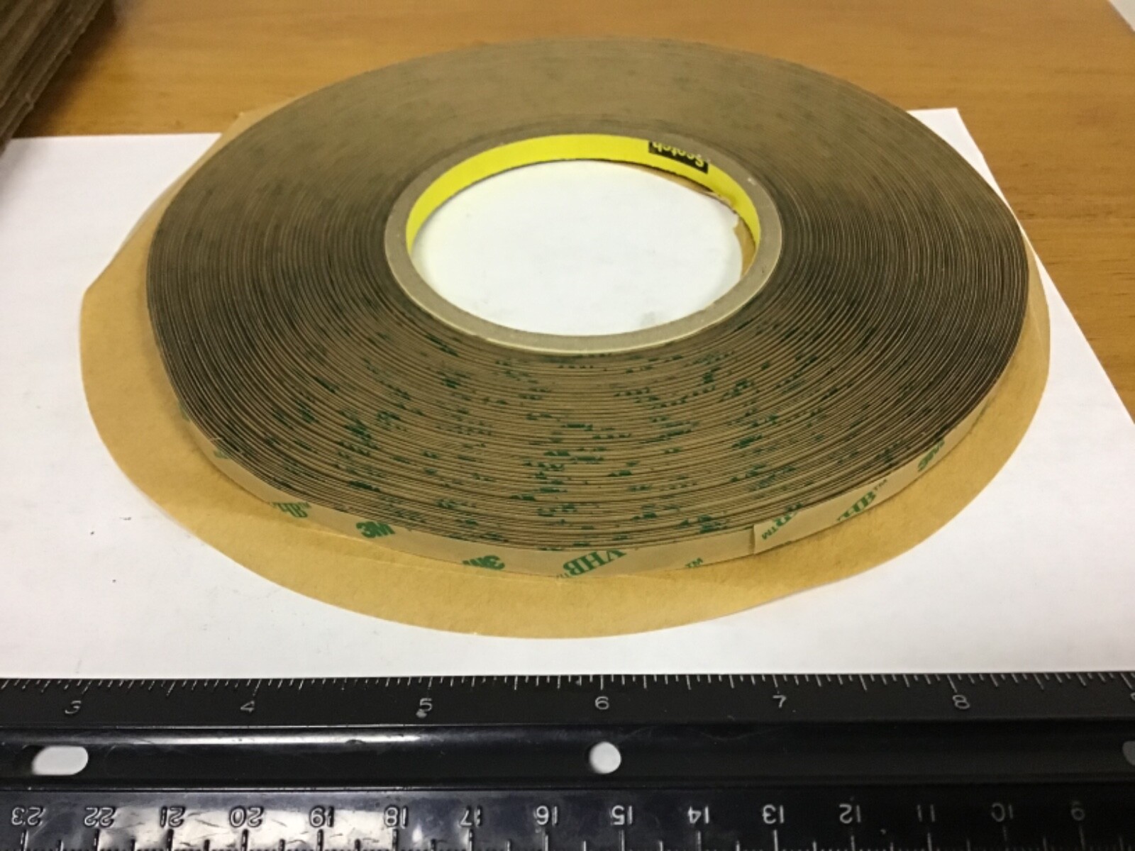 New. Scotch F9473PC, 1/4” X 60yds, Adhesive Transfer Tape 39614, 10 Mil ...