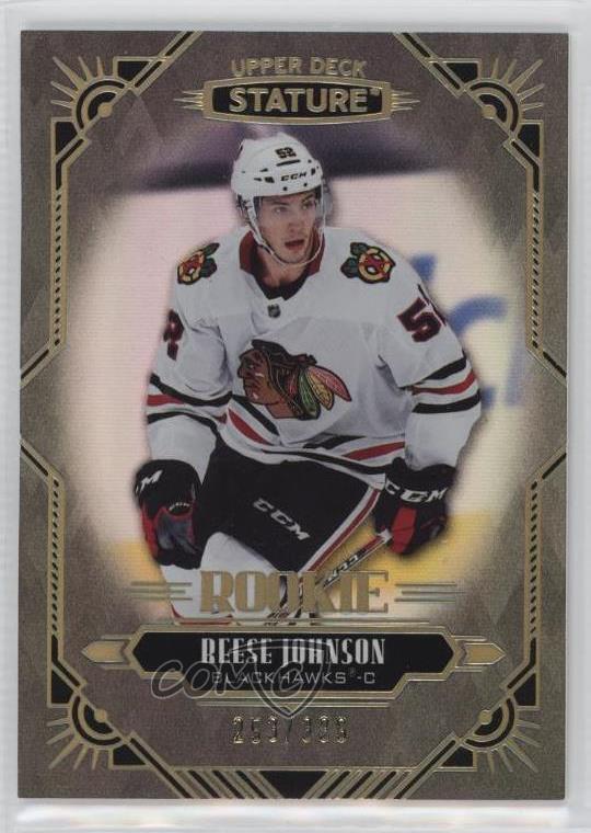 2020-21 Upper Deck Stature - Rookies #118 Reese Johnson /399 (RC) for ...