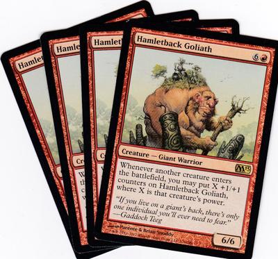 MTG: M2013: Hamletback Goliath X 4 | eBay