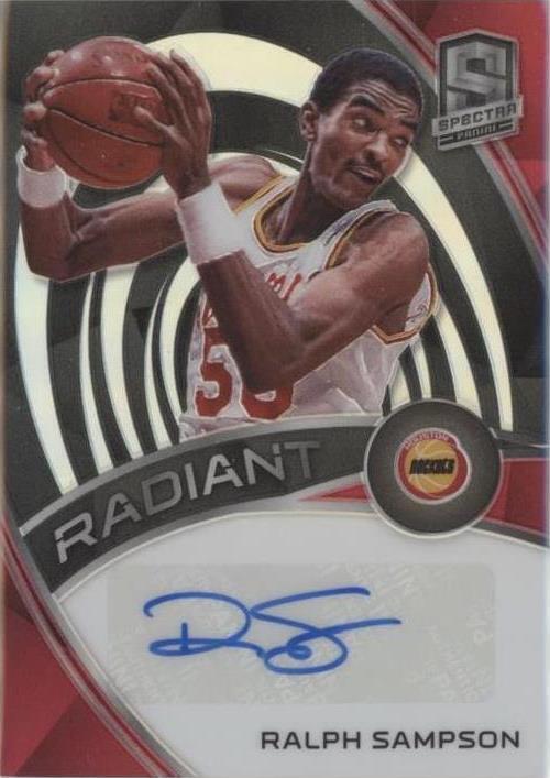 2019-20 Panini Spectra - Radiant Signatures Ralph Sampson #RS-RSP /99 ...