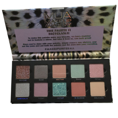 MUA Metamorphosis 10 Shade eyeshadow palette | eBay UK