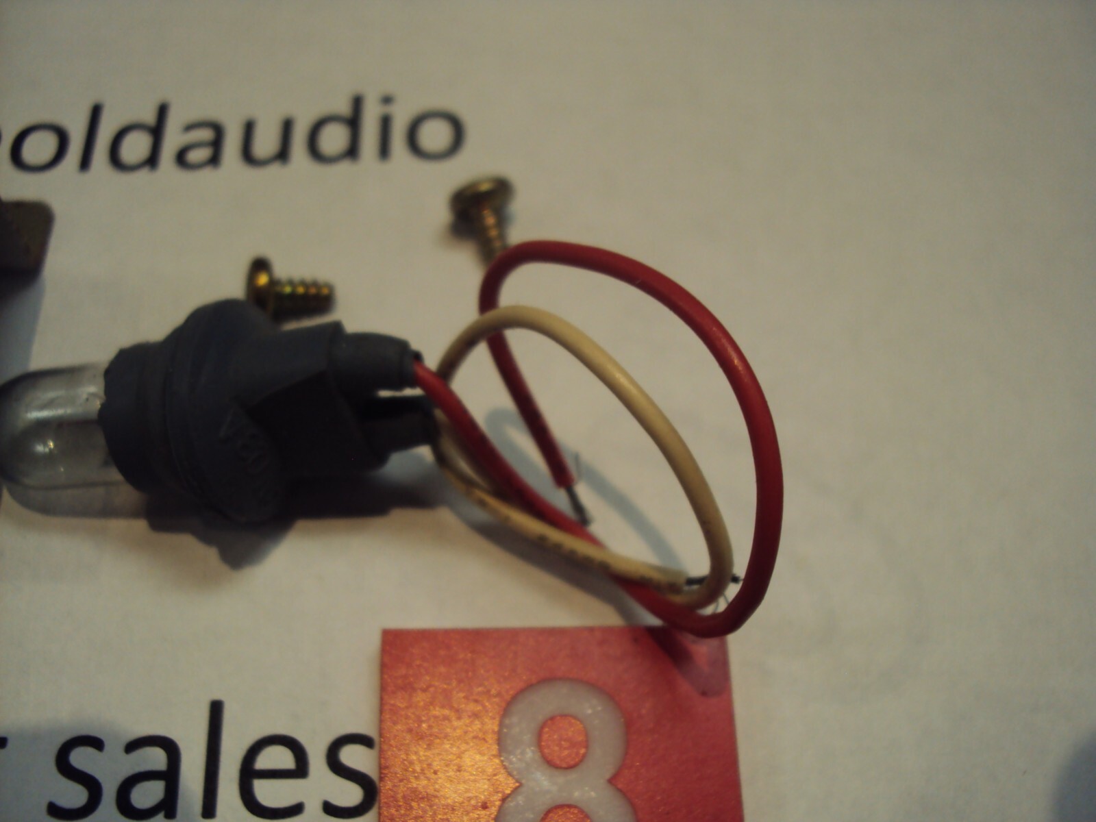 Sansui G7700/G6700/G5700 Receivers Dial Scale Lamp & Rubber Mount ...