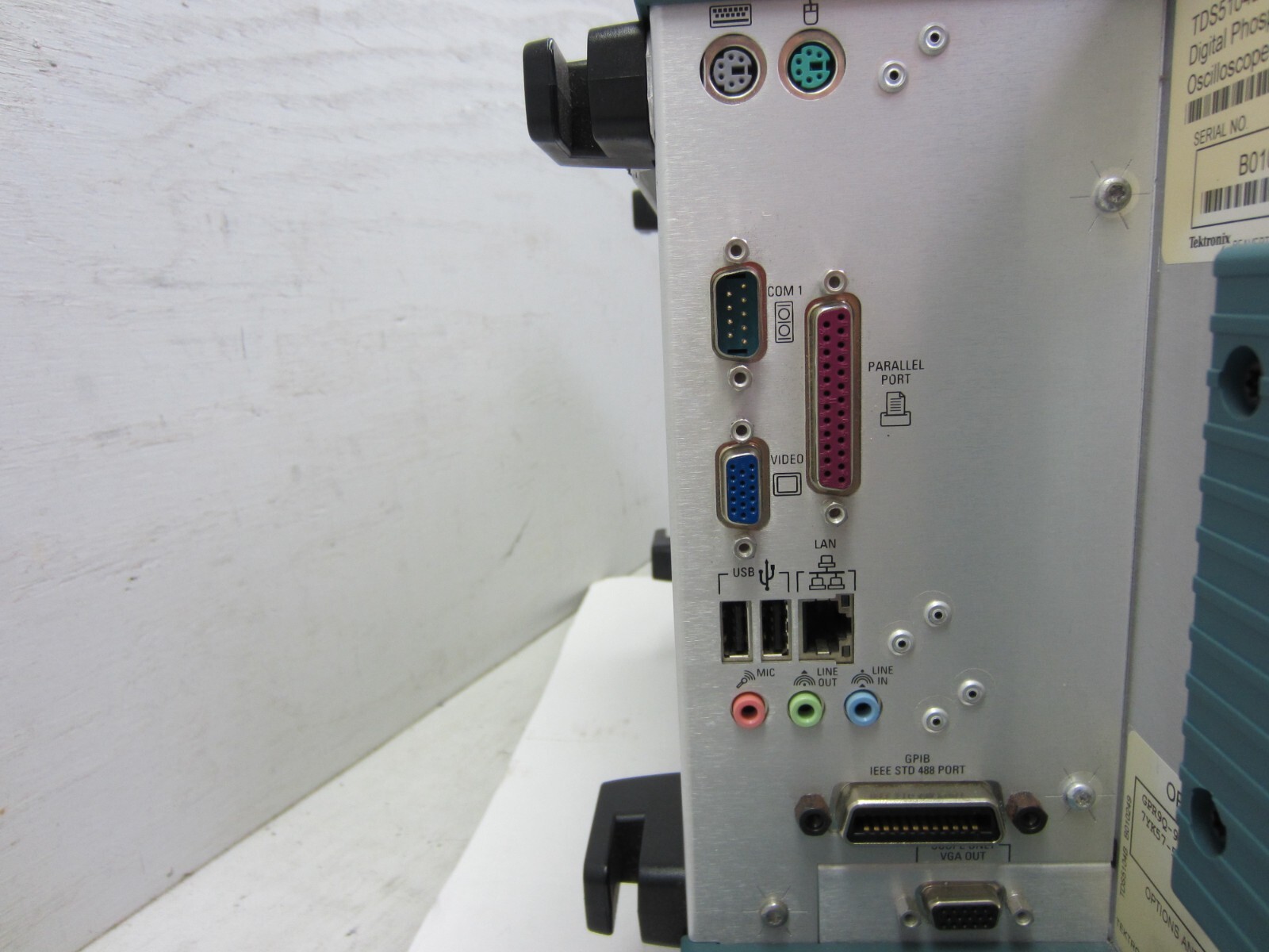 Tektronix (TDS5104B) Digital Oscilloscope 1GHz 5GSa/s 4CH opt. 18/1P SN ...