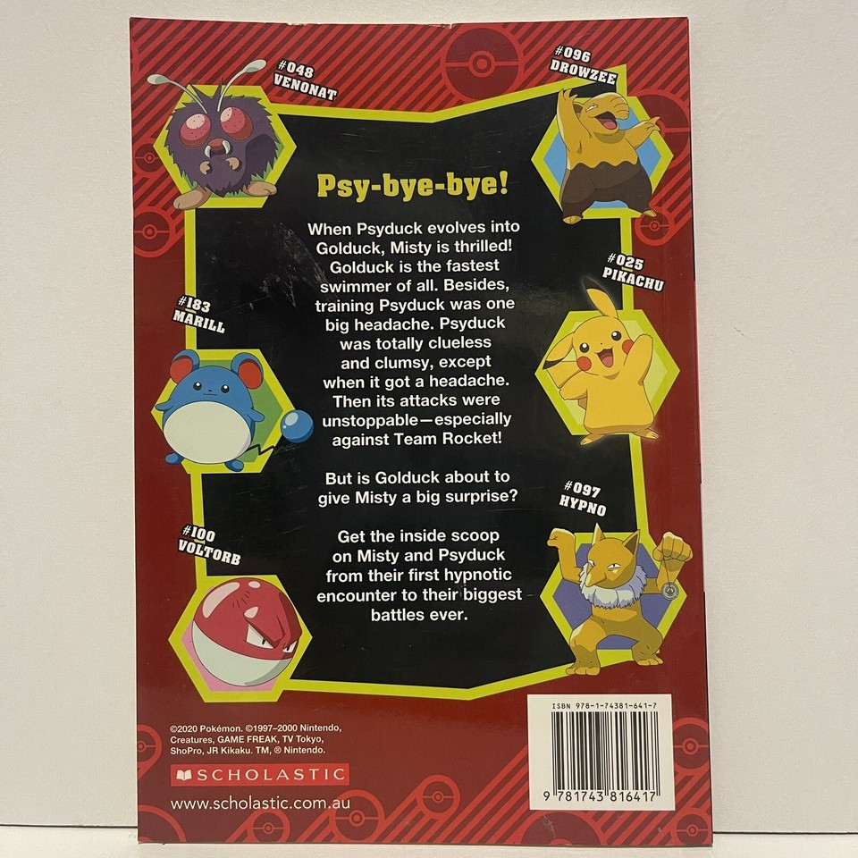 Pokemon Psyduck Ducks out by Tracey West (Paperback, 2016) T09 ...