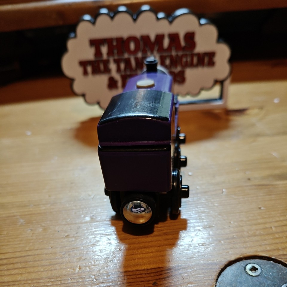 Very Rare Fisher-Price Thomas Wooden Railway My Custom Engine Steamie ...