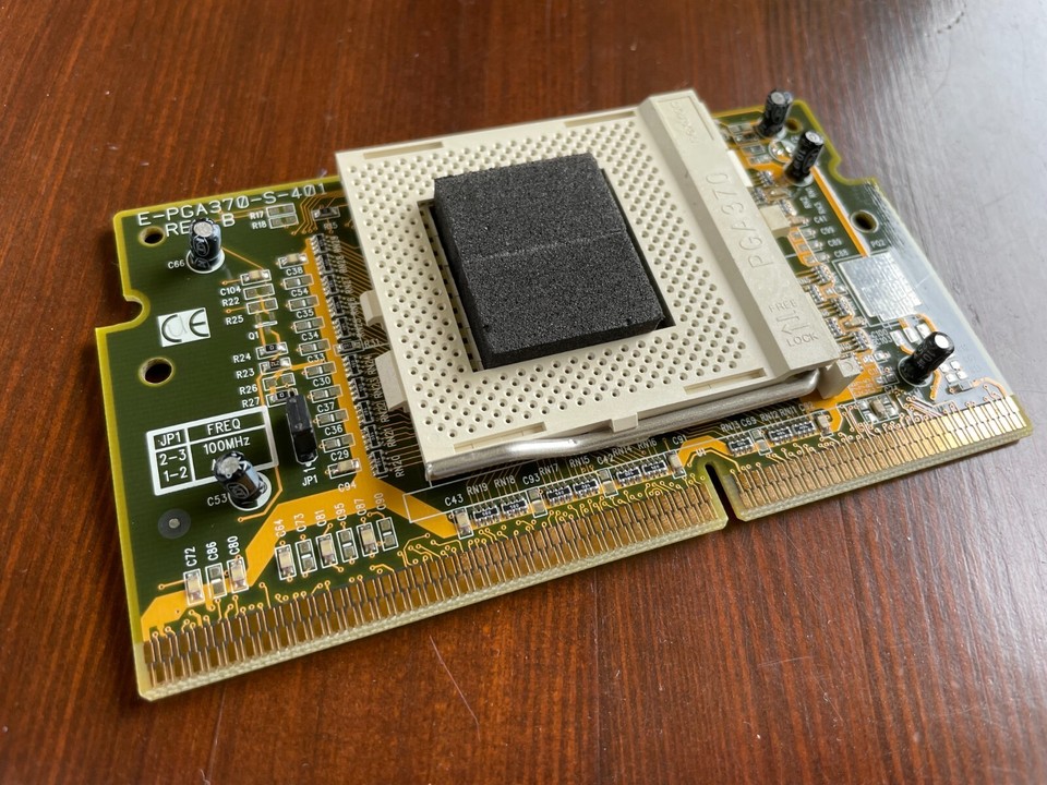 NEW SOCKET PGA 370 TO SLOT 1 CPU ADAPTER (boxed) | eBay