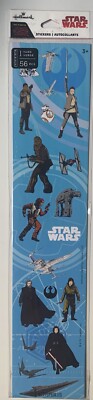 56 Pcs Disney Star Wars The Last Jedi Stickers Party Favors Teacher ...