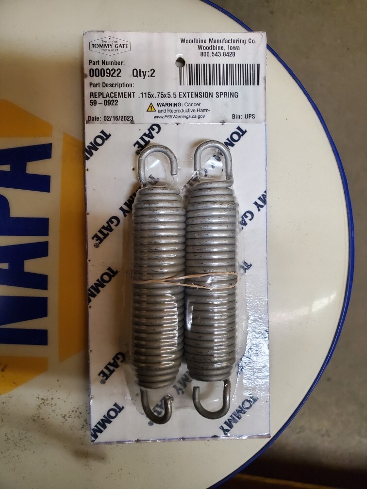 Tommy Gate 000922 Self Close Arm Spring Tuck Under Latch Retention ...