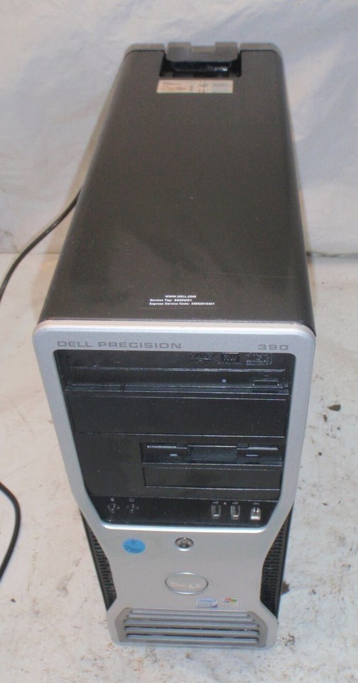 Dell Precision 390 WorkStation Computer Model DCTA Windows XP ...