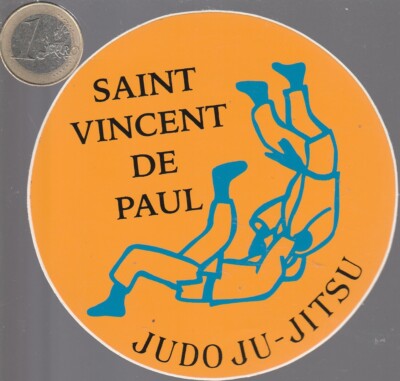 AUTOCOLLANT. Sport. JUDO JU JITSU de Saint Vincent de Paul | eBay