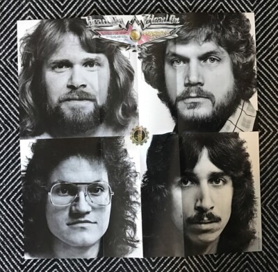 Bachman Turner Overdrive Head On 1976 Music Industry Oversized Fold ...
