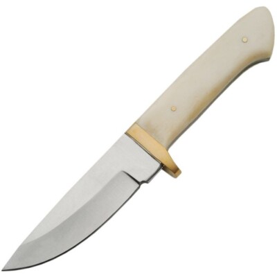 Rite Edge Whitetail Skinner Knife 3.75" Stainless Full Drop Blade Bone ...