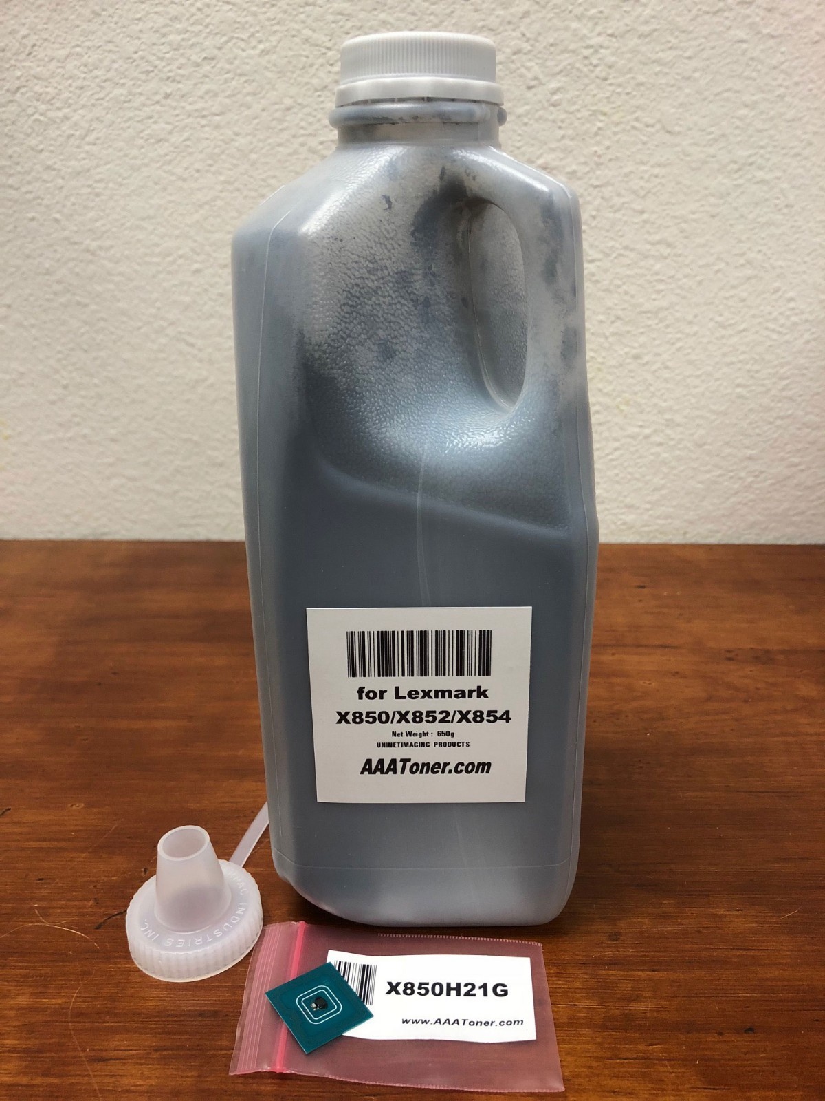 (650g) Toner Refill X850H21G for Lexmark X850, X852, X854 Printer ...