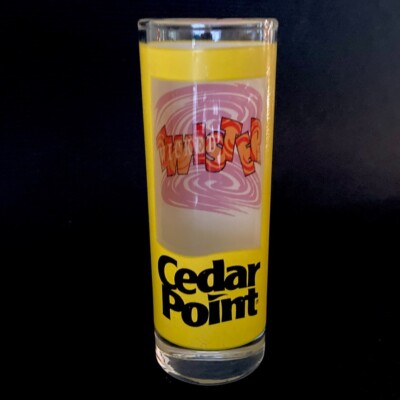 Wicked Twister See Thru Tall Shot Glass Cedar Point Amusement Pk Roller ...