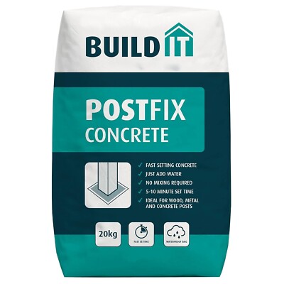 Postfix Concrete Cement Fast Set Ready To Use Post Fix Mix Fencing Max ...