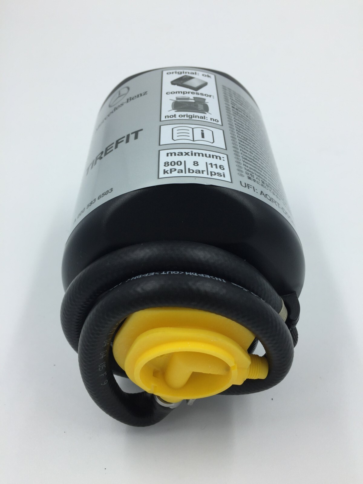 Mercedes-Benz TIREFIT Pannenset Reifendichtmittel A0005836503 A B C SLK ...