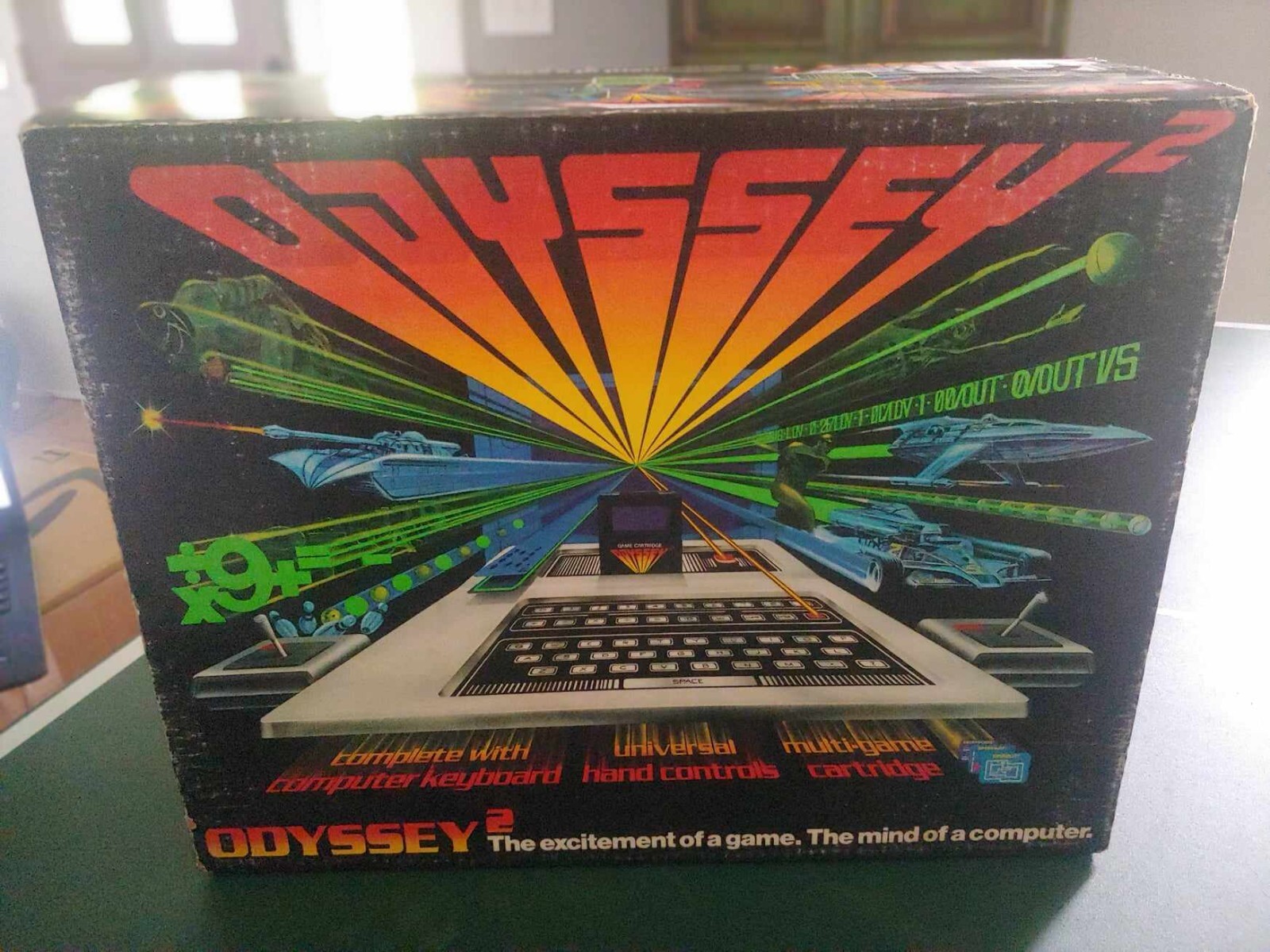 Magnavox ODYSSEY 2 Game System Vintage 1981 Model # 7600 Console **BOX ...