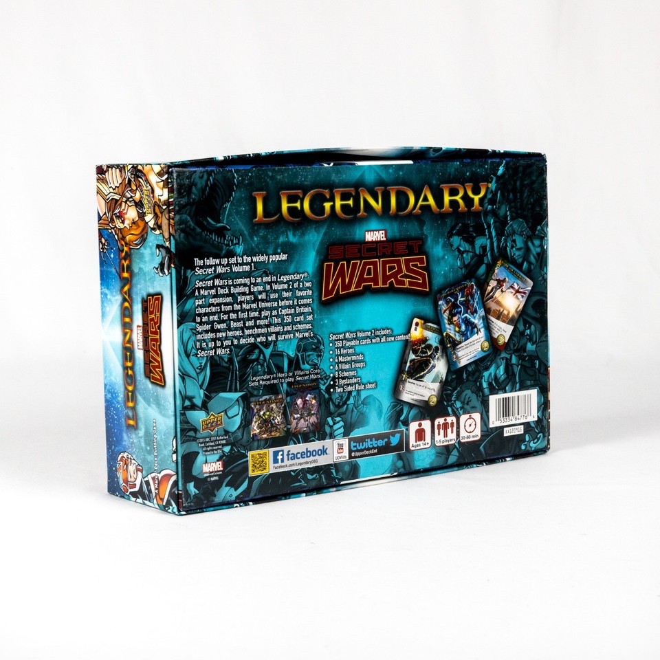 Legendary: A Marvel Deck Building Game + 4 Expansions | eBay