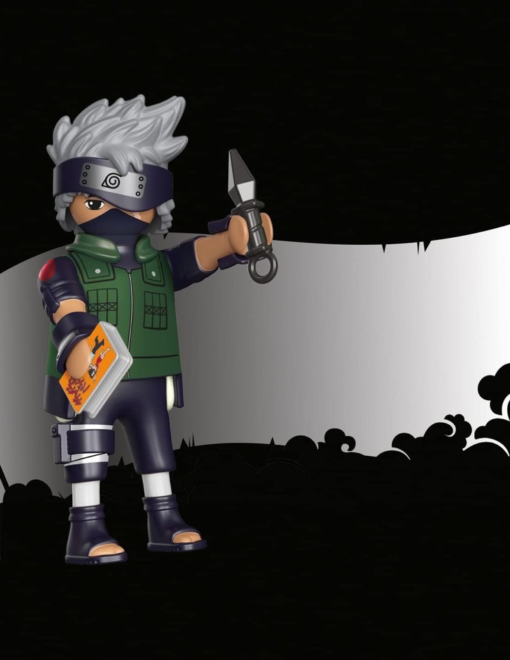Playmobil 71099 Naruto: Kakashi Figure Set, Naruto Shippuden anime ...