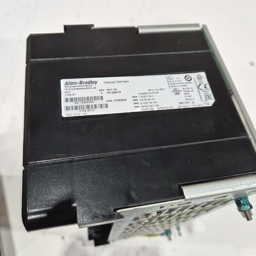 Allen Bradley 1756-A7 Ser. C Controllogix PLC 7 Slot Rack | eBay