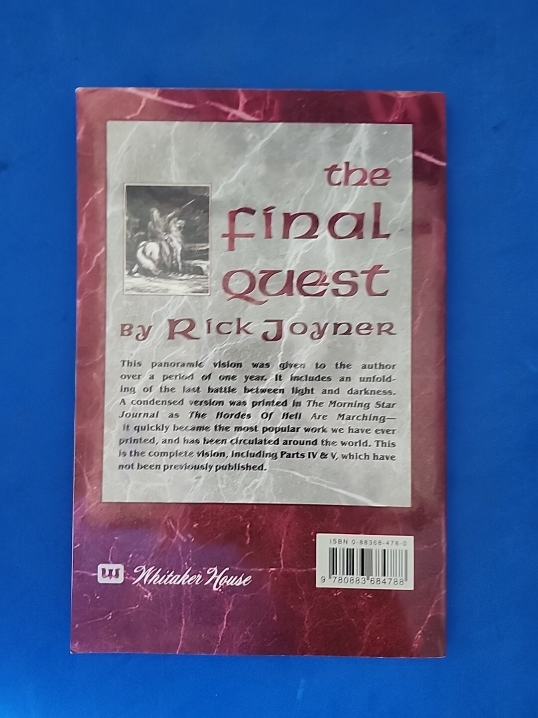The Final Quest - Paperback By Joyner, Rick - Very Good 9780883684788 | eBay