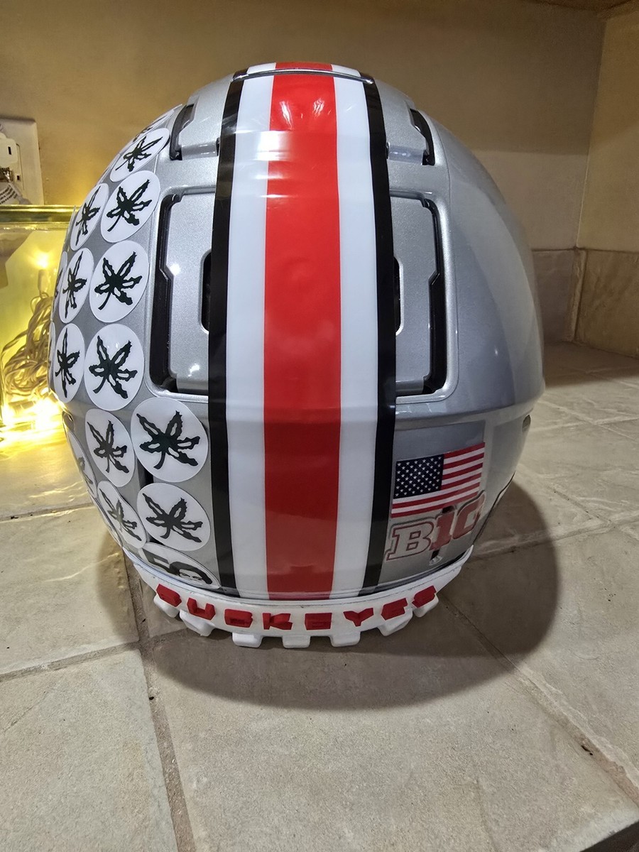 Ohio State Motorcycle Helmet Shop Urban Meyer Ohio State Buckeyes