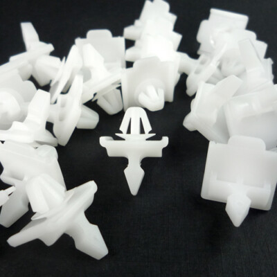 40 Front Fender Lower Panel Moulding Clip Grill Fastener W124 W201 For ...