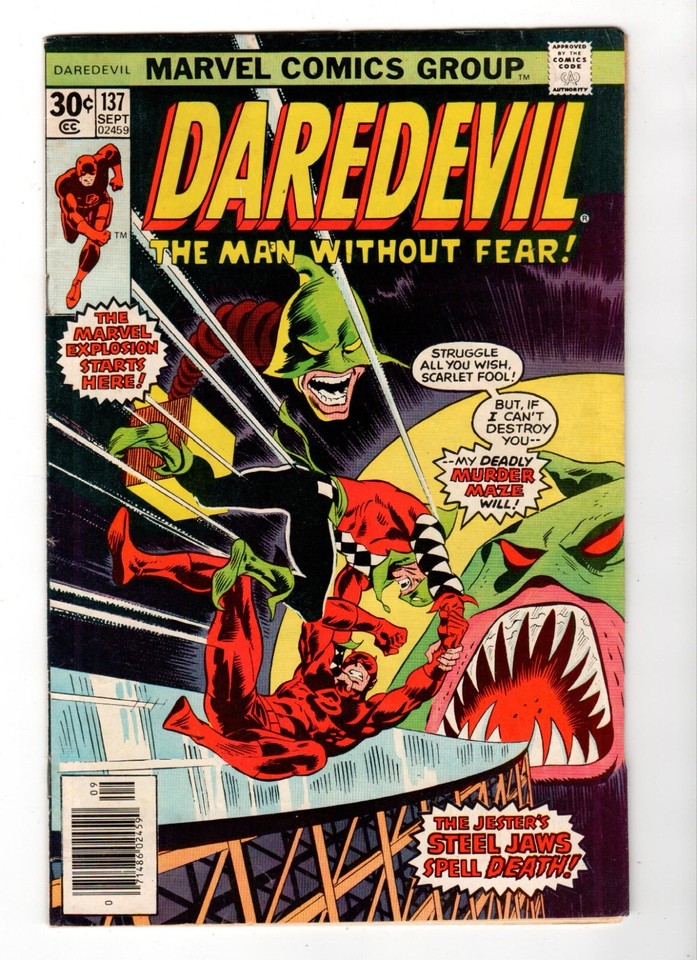 DAREDEVIL #106 - #328 - 1st Series - Marvel Comics 1973 to 1994 - U ...