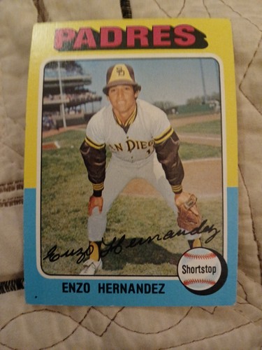 Enzo Hernandez Baseball card #84 1975 Mint - Picture 1 of 2