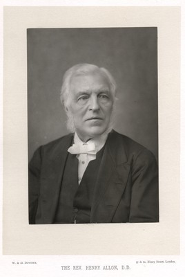 c.1890 PHOTO WOODBURYTYPE DOWNEY - THE REV HENRY ALLON D.D. | eBay