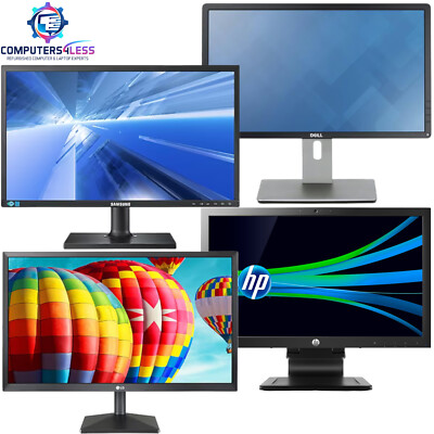 CHEAP Monitor 22" Inch PC Computer LCD VGA TFT HD FLATSCREEN DELL HP ...