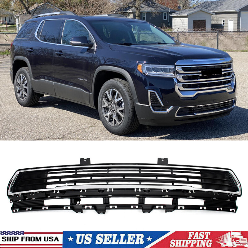 Front Bumper Grille Lower Grill W/ Chrome Trim 84710312 For 2020-2023 ...