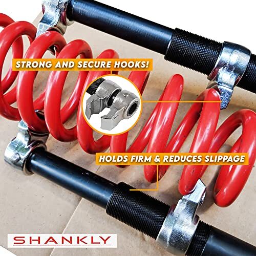 Shankly Spring Compressor Tool - Heavy Duty Build Ultra-Rugged Coil ...