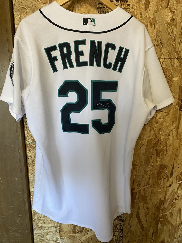 Seattle Mariners ‘Los Marineros’ Luke French autographed, game-worn ...